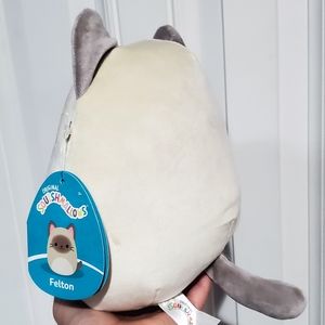 Kellytoy | Toys | 8 Squishmallow Felton Cat Siamese Kitty Soft Plush ...